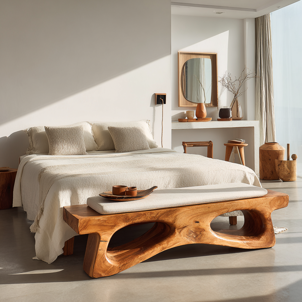 Bed Bench Collection – Handcrafted Solid Wood Bedroom Benches | Timberustic